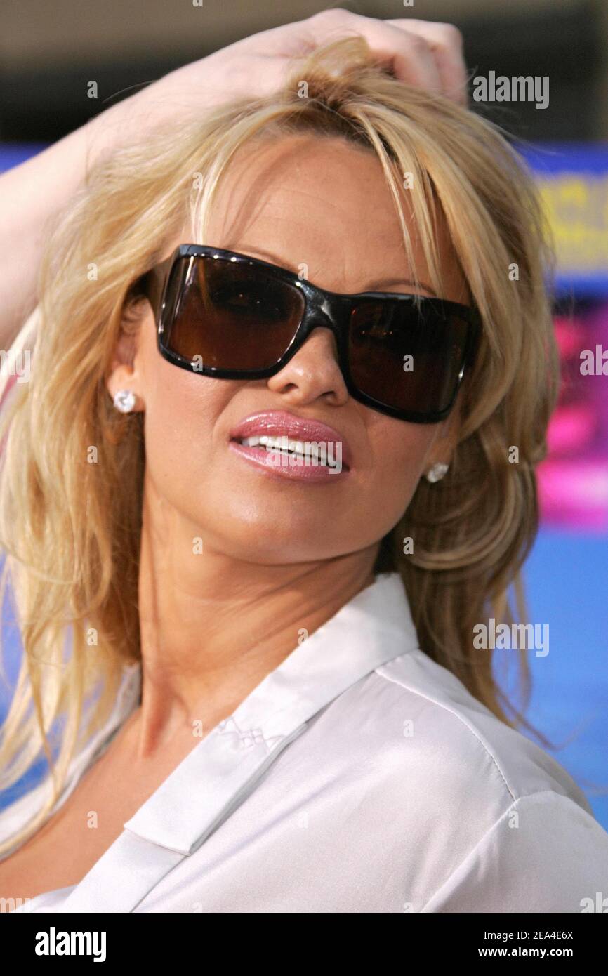 Pamela Anderson at the premiere for 'Rize' held at The Egyptian Theatre ...