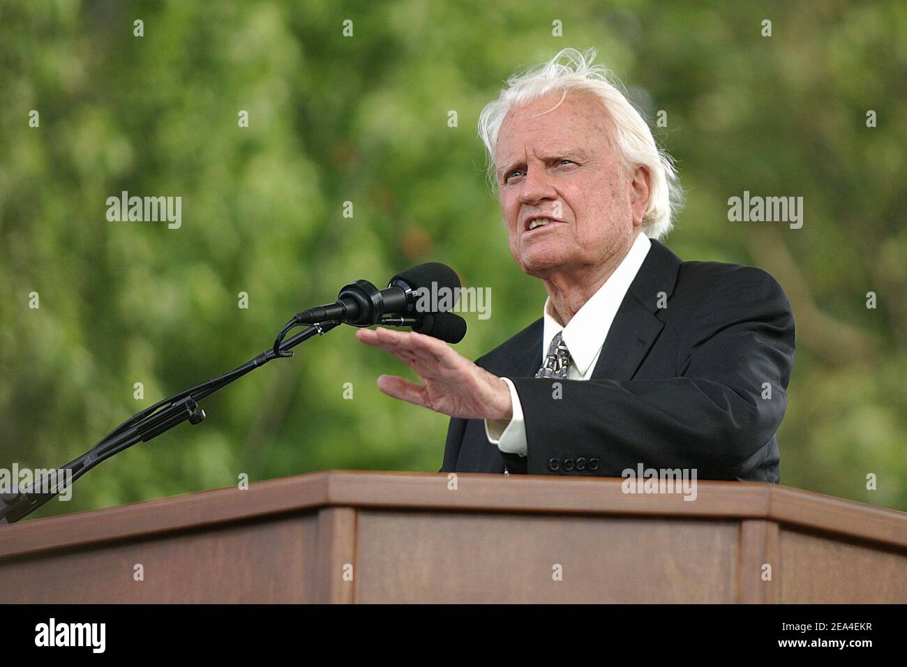 Billy grahams last crusade hi-res stock photography and images - Alamy