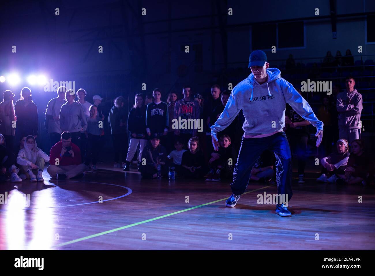 Dance Championship Street Style Challenge. Battles among pro dancers ...