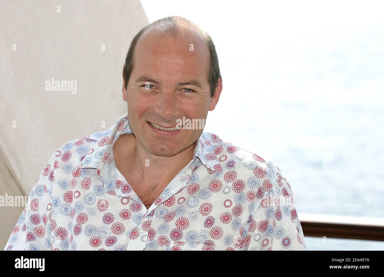 Cast member of TV serie 'Premier Secours' Christian Brendel poses ...