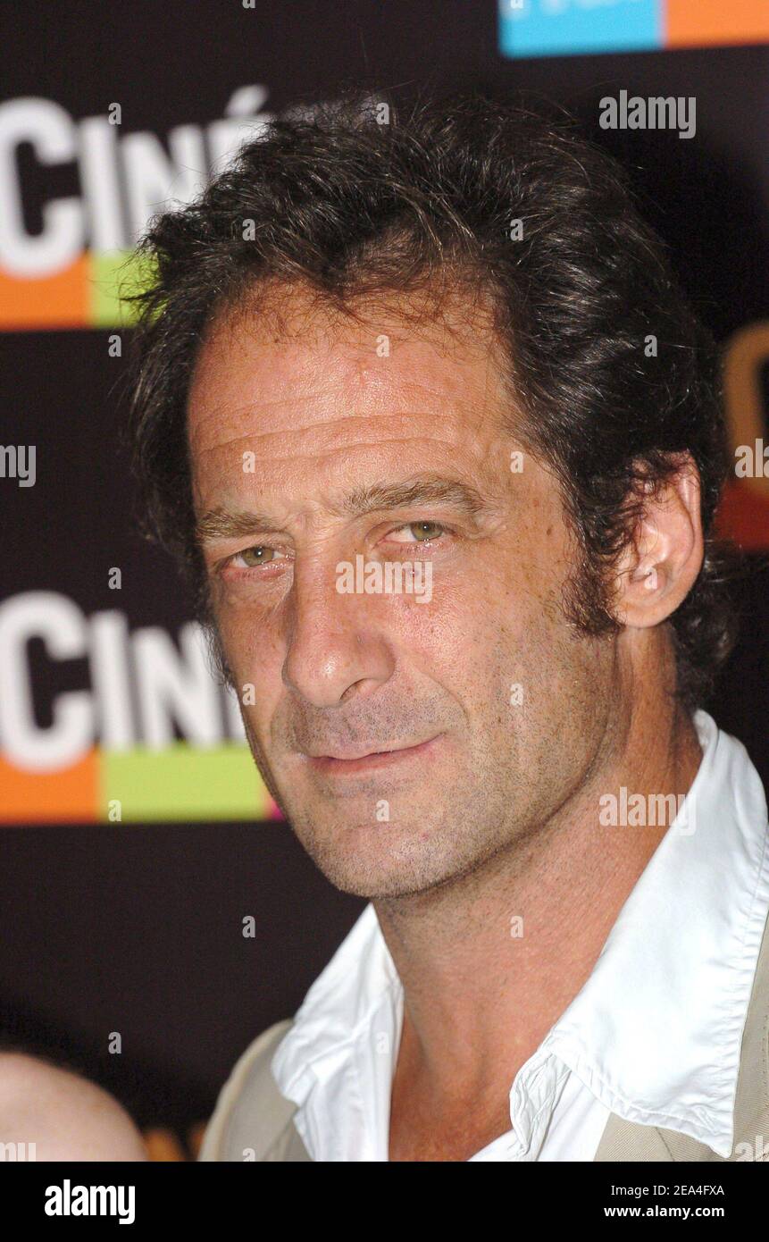 French actor Vincent Lindon attends the premiere of the film 'L'Avion ...