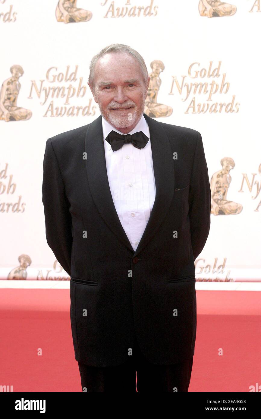 Pierre Vaneck at the 45th TV Festival of Monte Carlo Closing ceremony ...