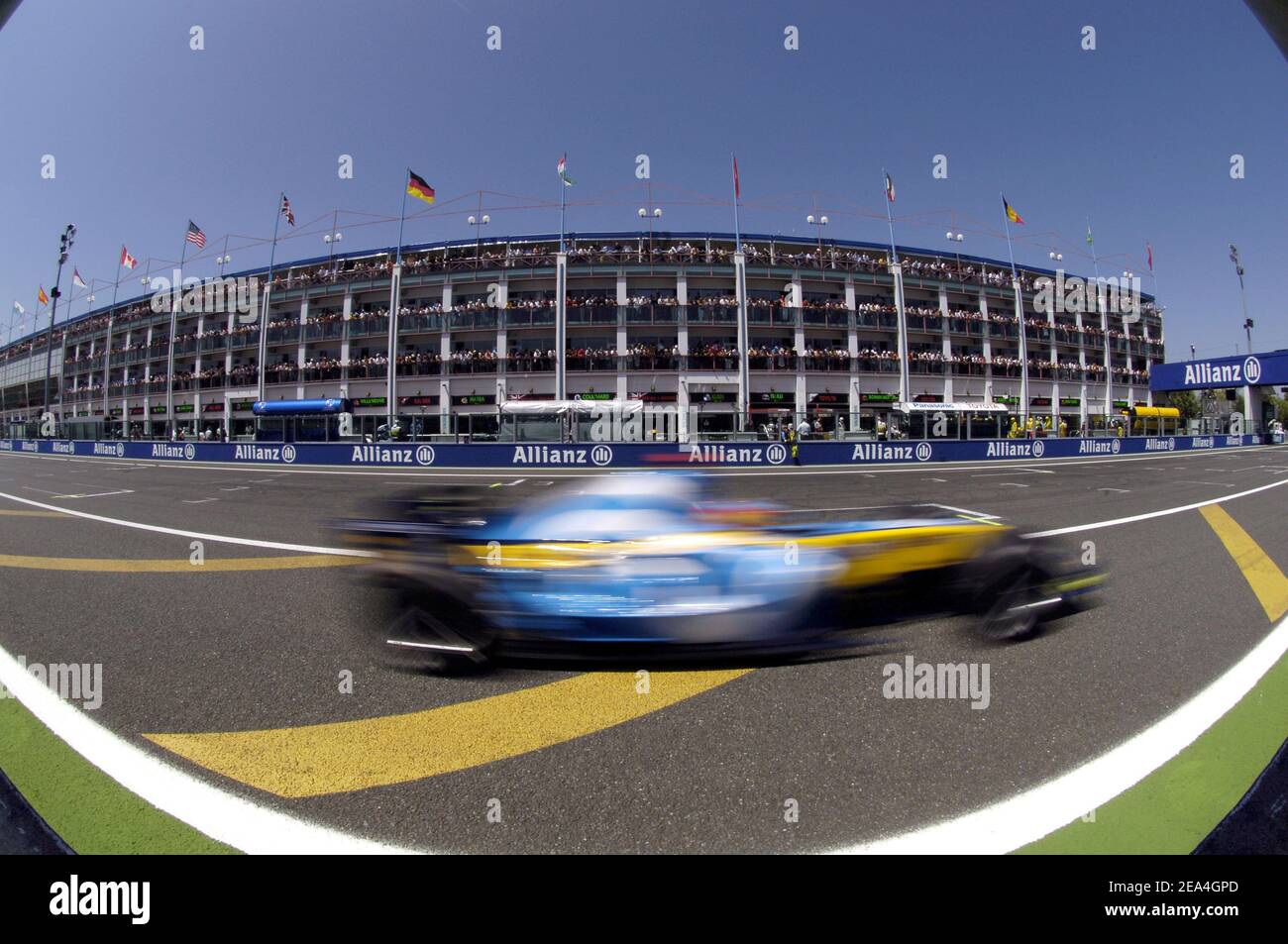 Formule 1 course automobile grand prix de france hi-res stock ...