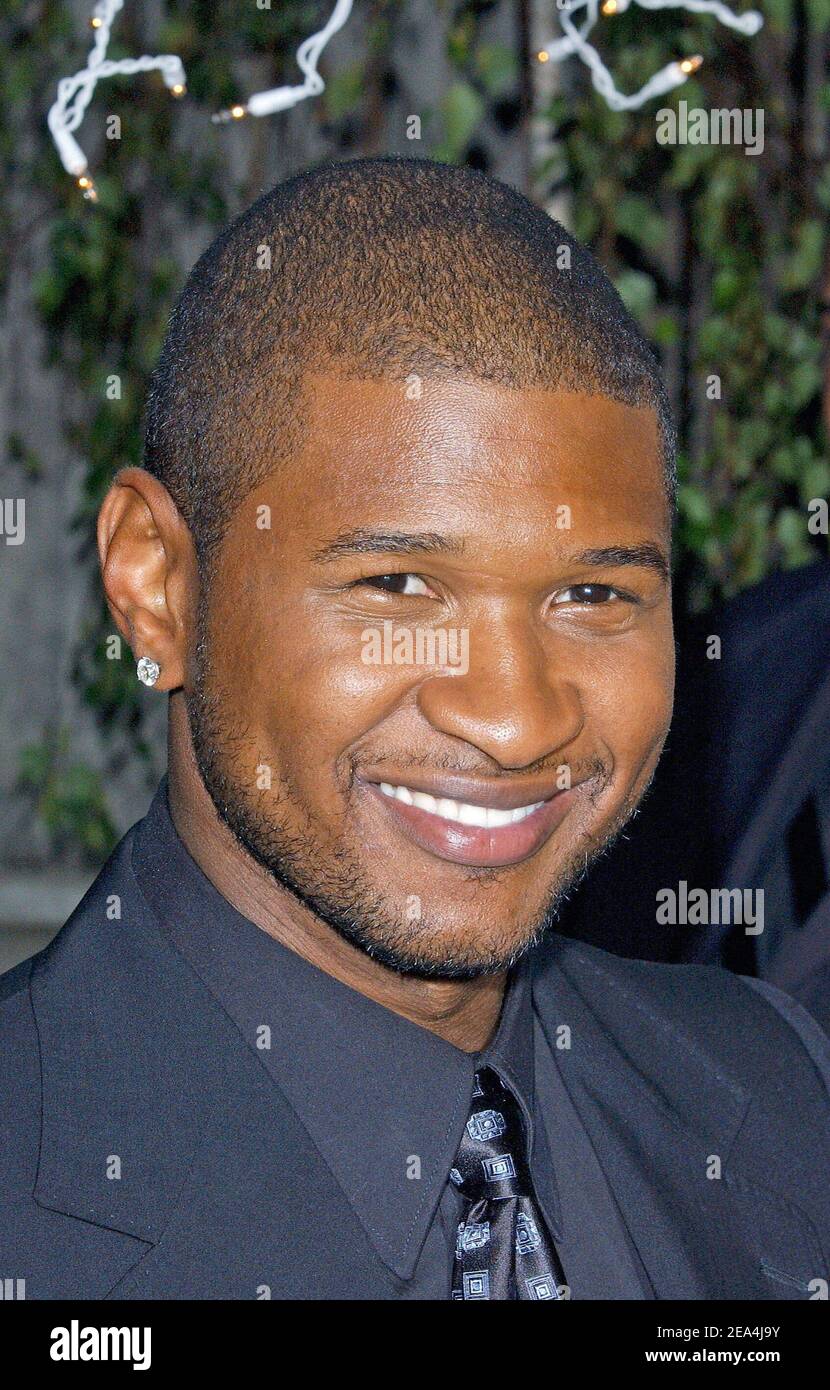 Usher arrives at Usher's fundraiser evening for his New Look Foundation ...