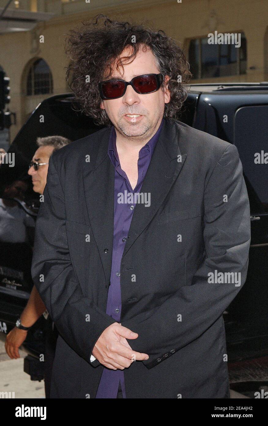 Director Tim Burton attends the premiere of 'Charlie and the Chocolate ...