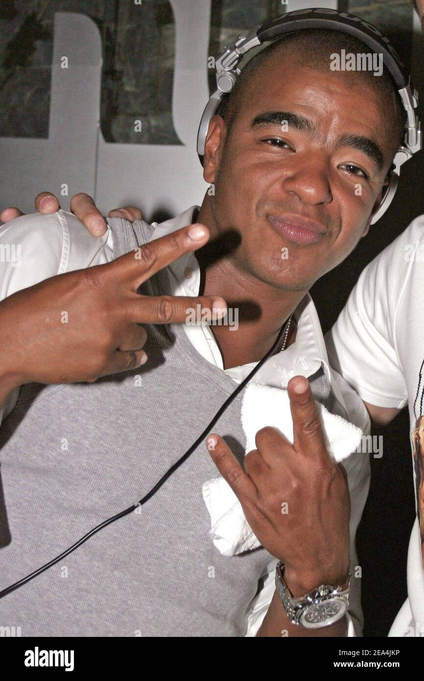 U.S. DJ Erick Morillo poses at the 'VIP Room' in Saint-Tropez, southern ...