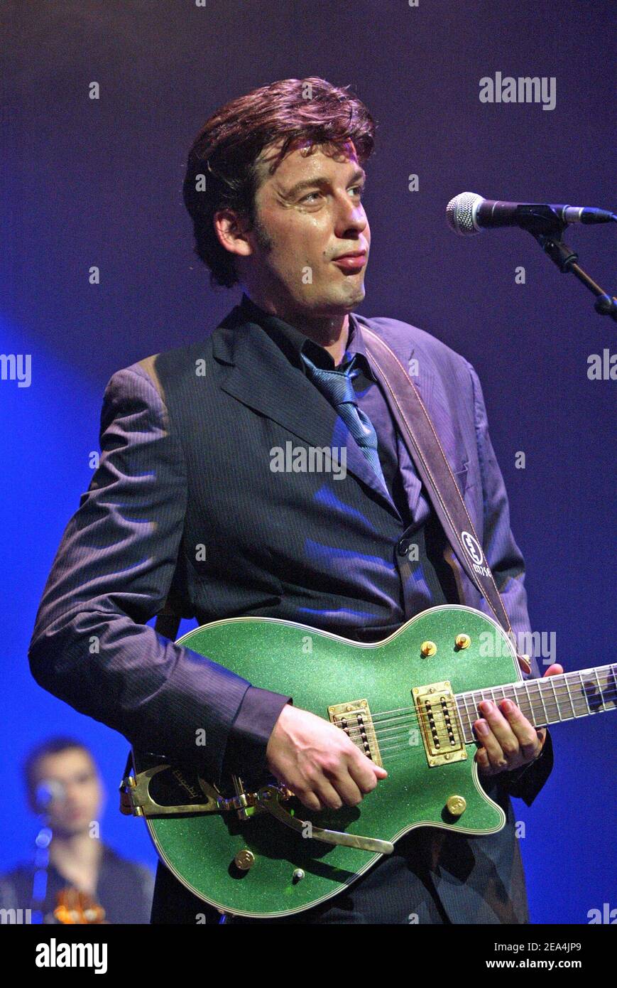 'Alexis HK' performs during the 'Solidays 2005' AIDS benefit open air ...