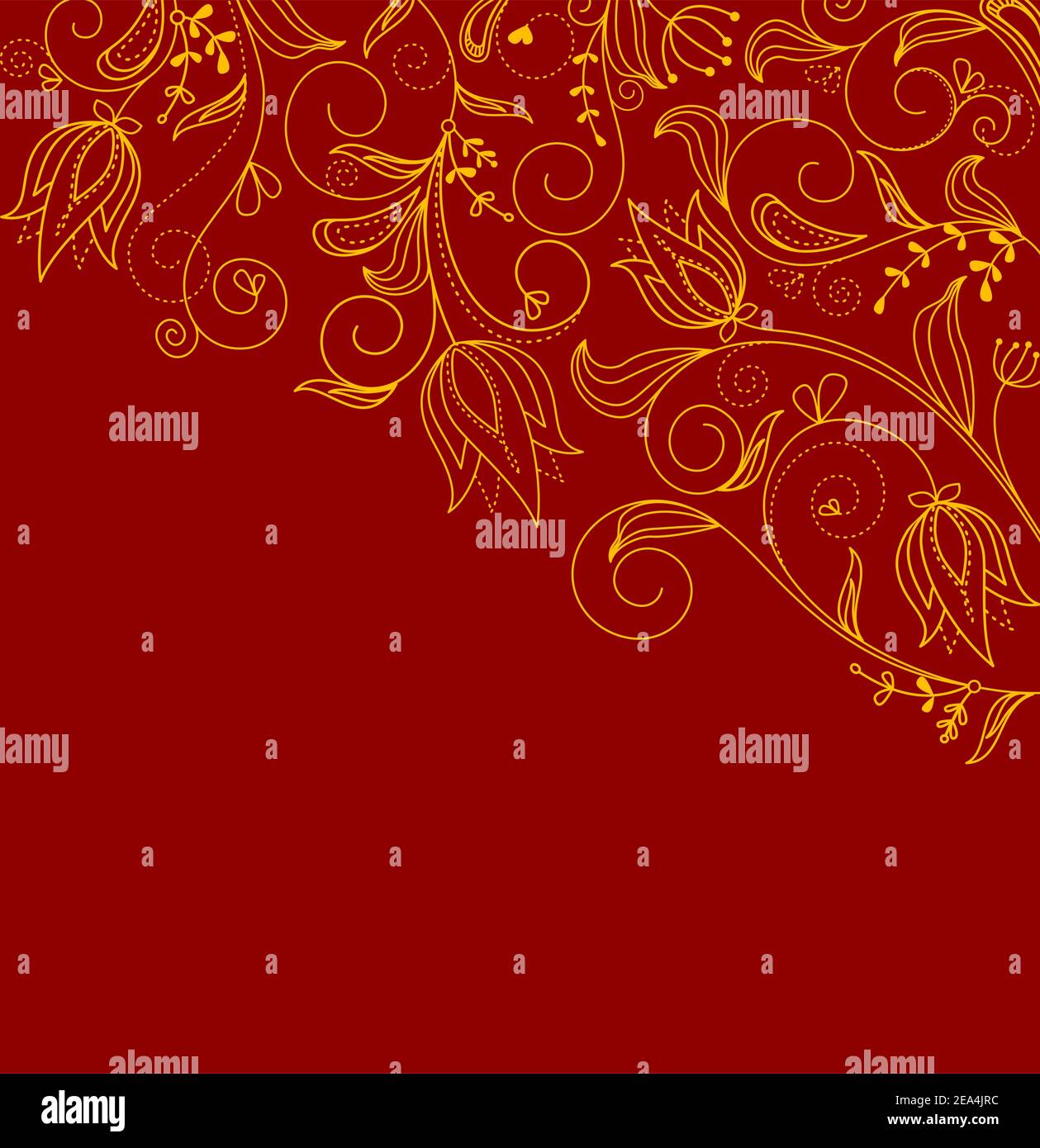 Abstract floral background for invitation card design Stock Vector ...