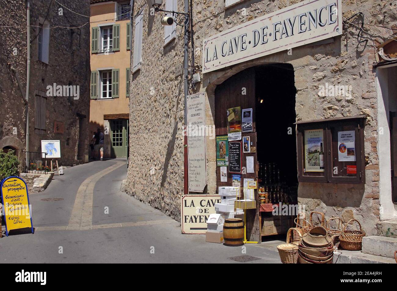 Illustration of Fayence, France on July 10, 2005 where Angelina Jolie ...