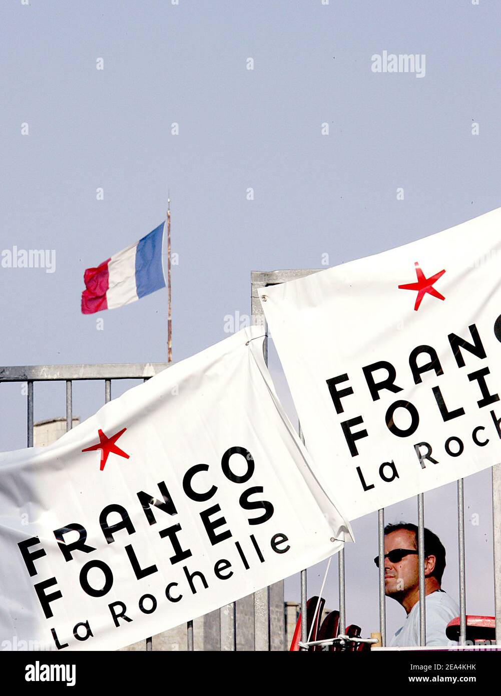 Atmosphere at the 'FrancoFolies' music festival held in La Rochelle ...