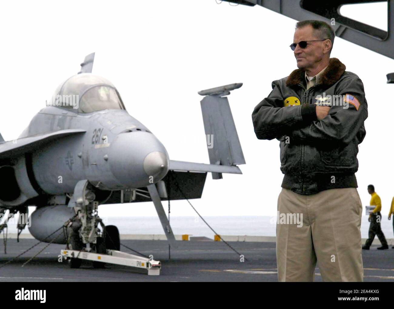 "Actor Sam Shepard mulls over an scene in the upcoming movie ""Stealth ...