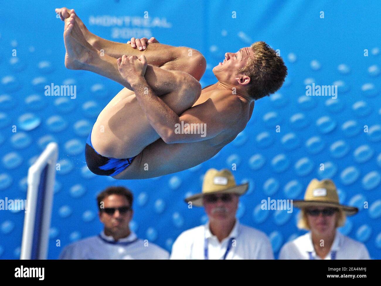 Christopher Colwill of USA competes on men's 1m springboard during the ...