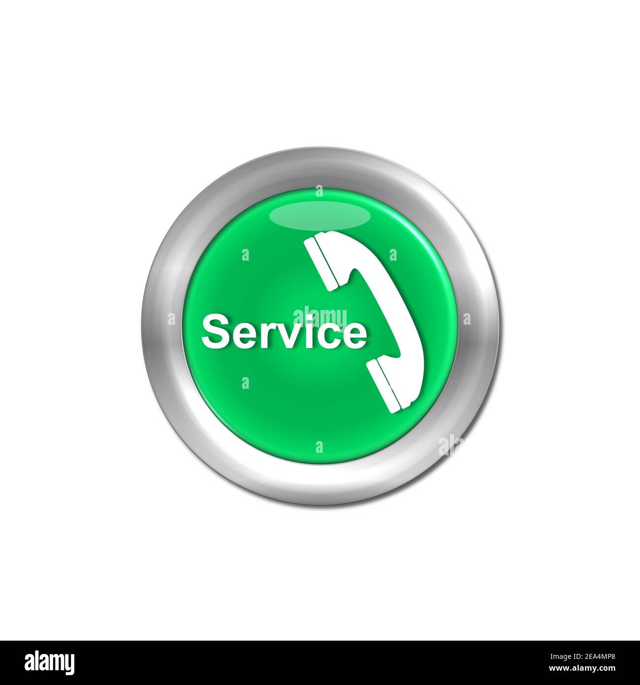 Green Hotline Service contact communication concept button Stock Photo ...