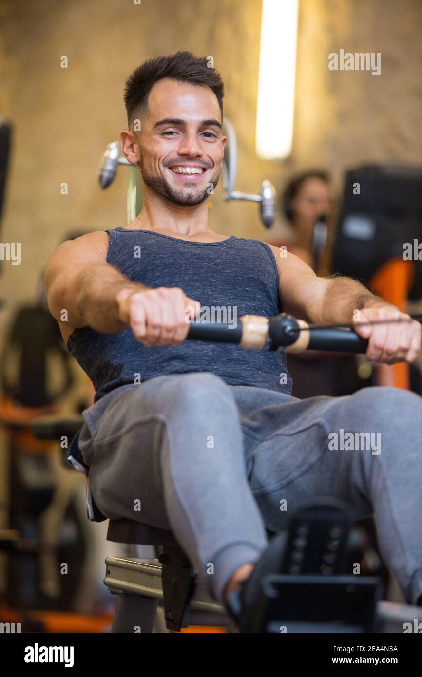 Ergometer machine hi-res stock photography and images - Alamy