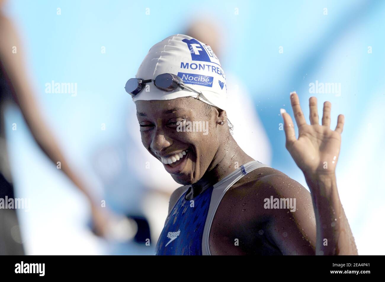 Malia Metella of France wins the silver medal on women's 100 m ...