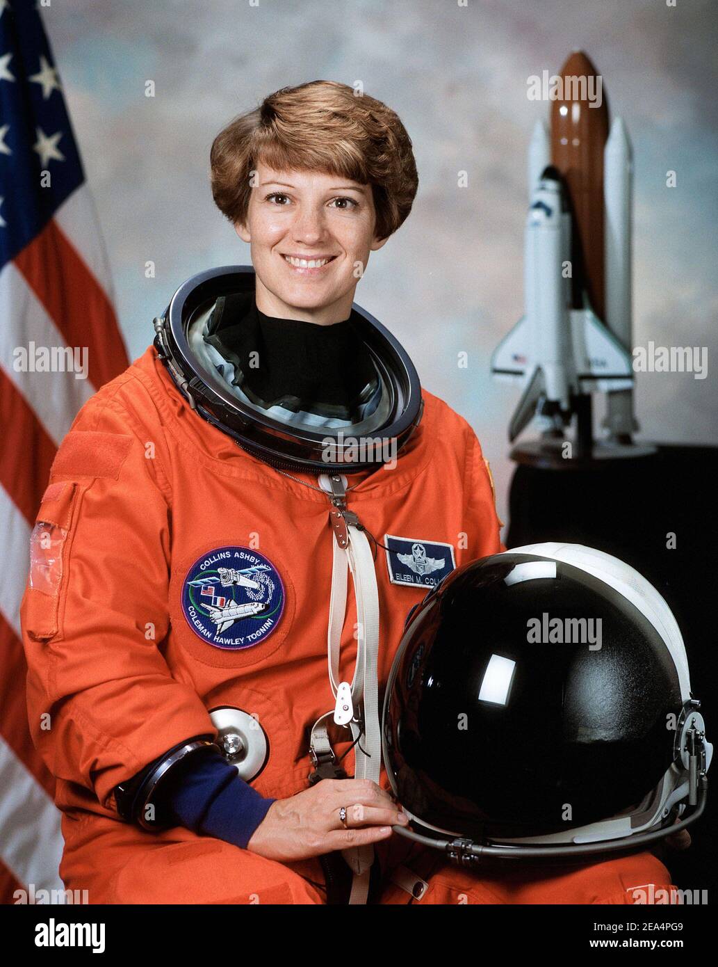 Shuttle Discovery astronaut Eileen M. Collins, mission commander. NASA ...