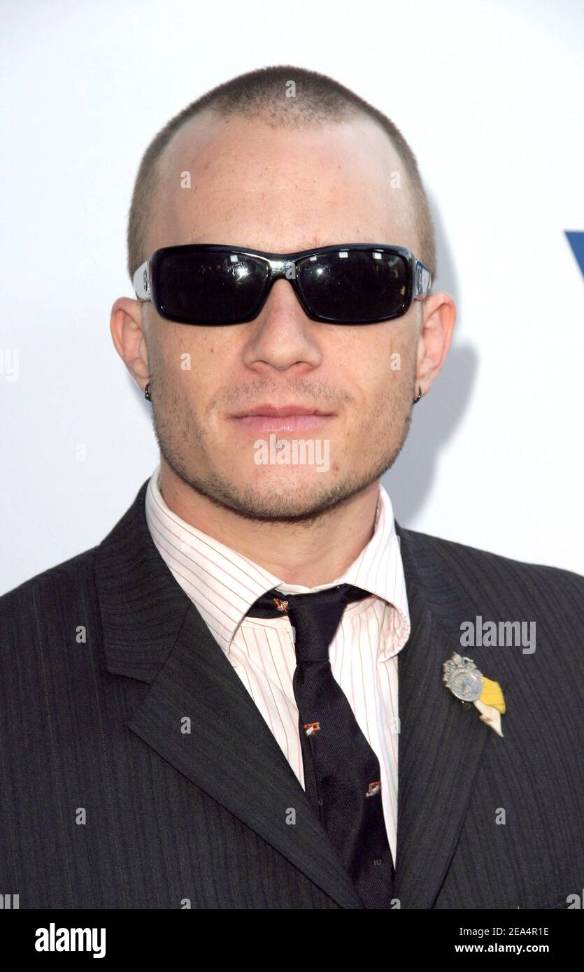 Cast member Heath Ledger attends the premiere of Terry Gilliam's 'The ...