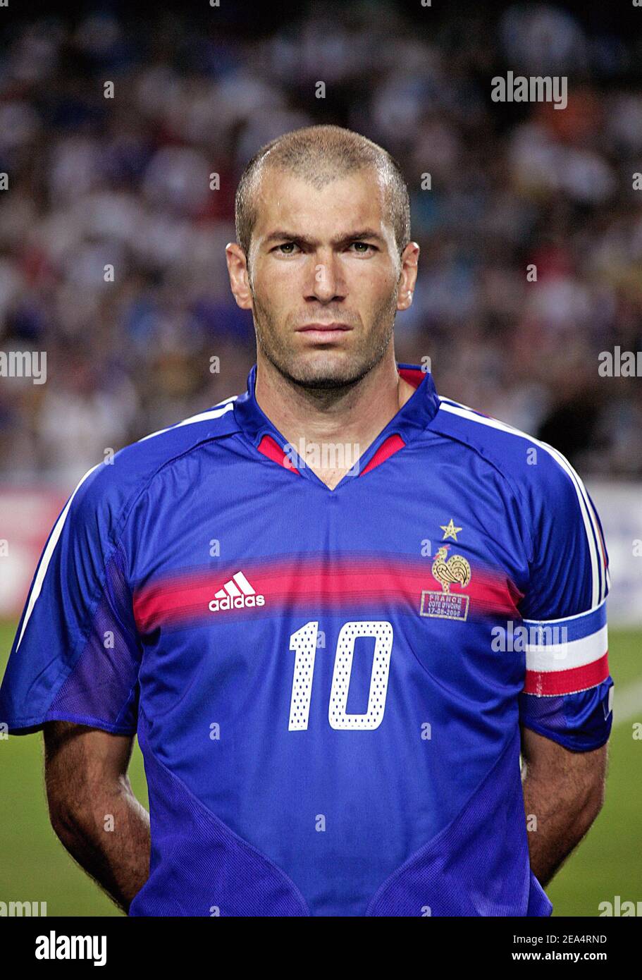 French midfielder Zinedine Zidane, who returns to play for France a ...