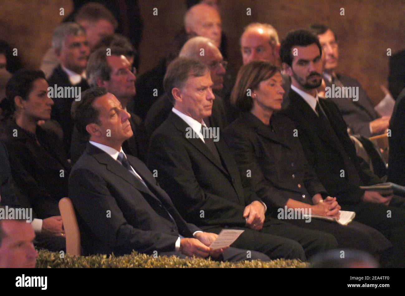 French Interior Minister Nicolas Sarkozy, German President Horst ...