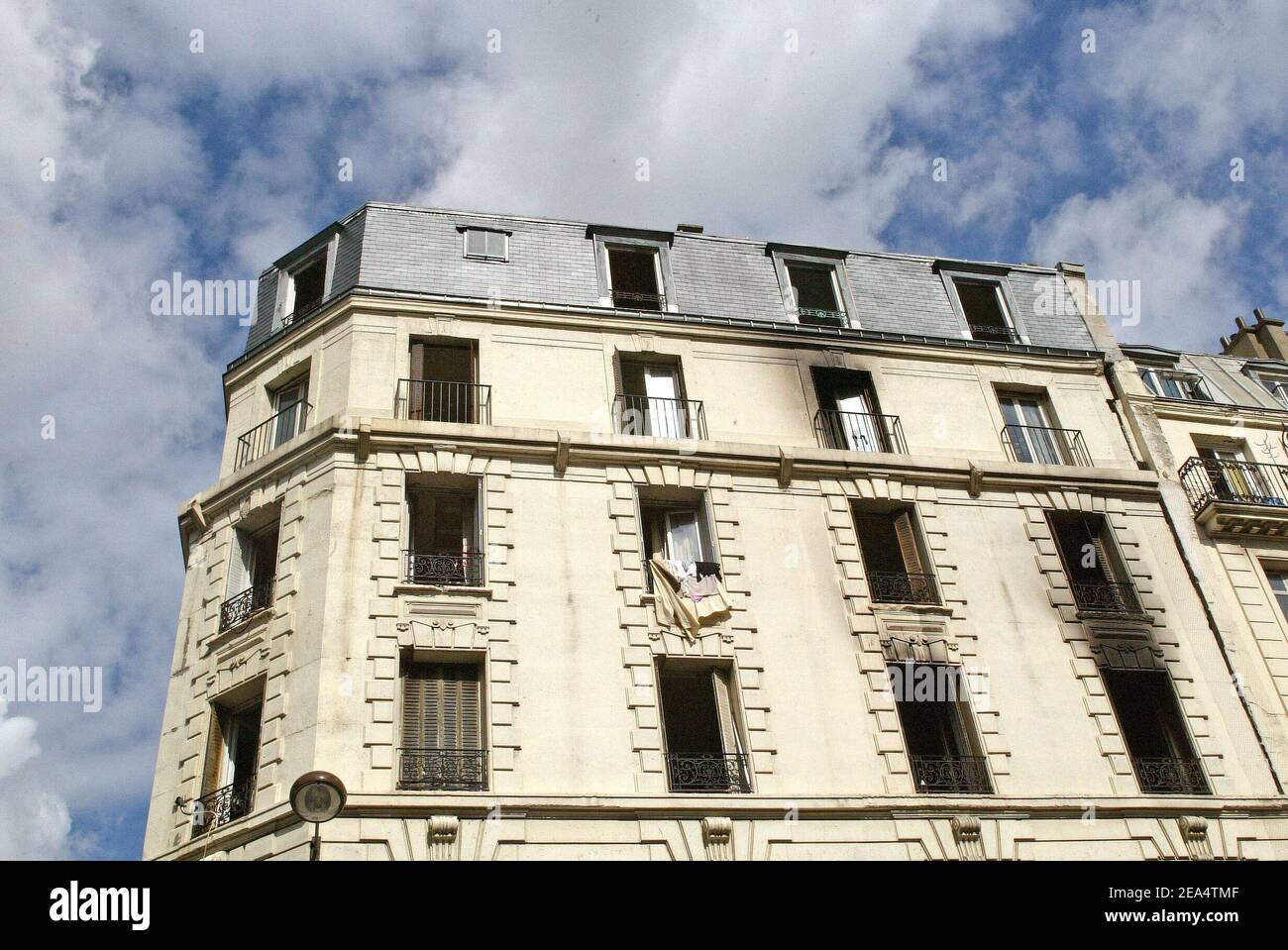A fire tore through a six-storey Paris apartment block housing African ...