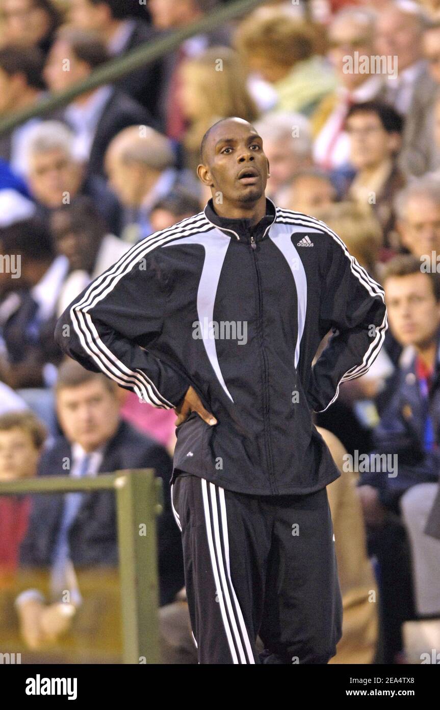 Ronald Pognon of France wins the second place on men's 100 meters ...