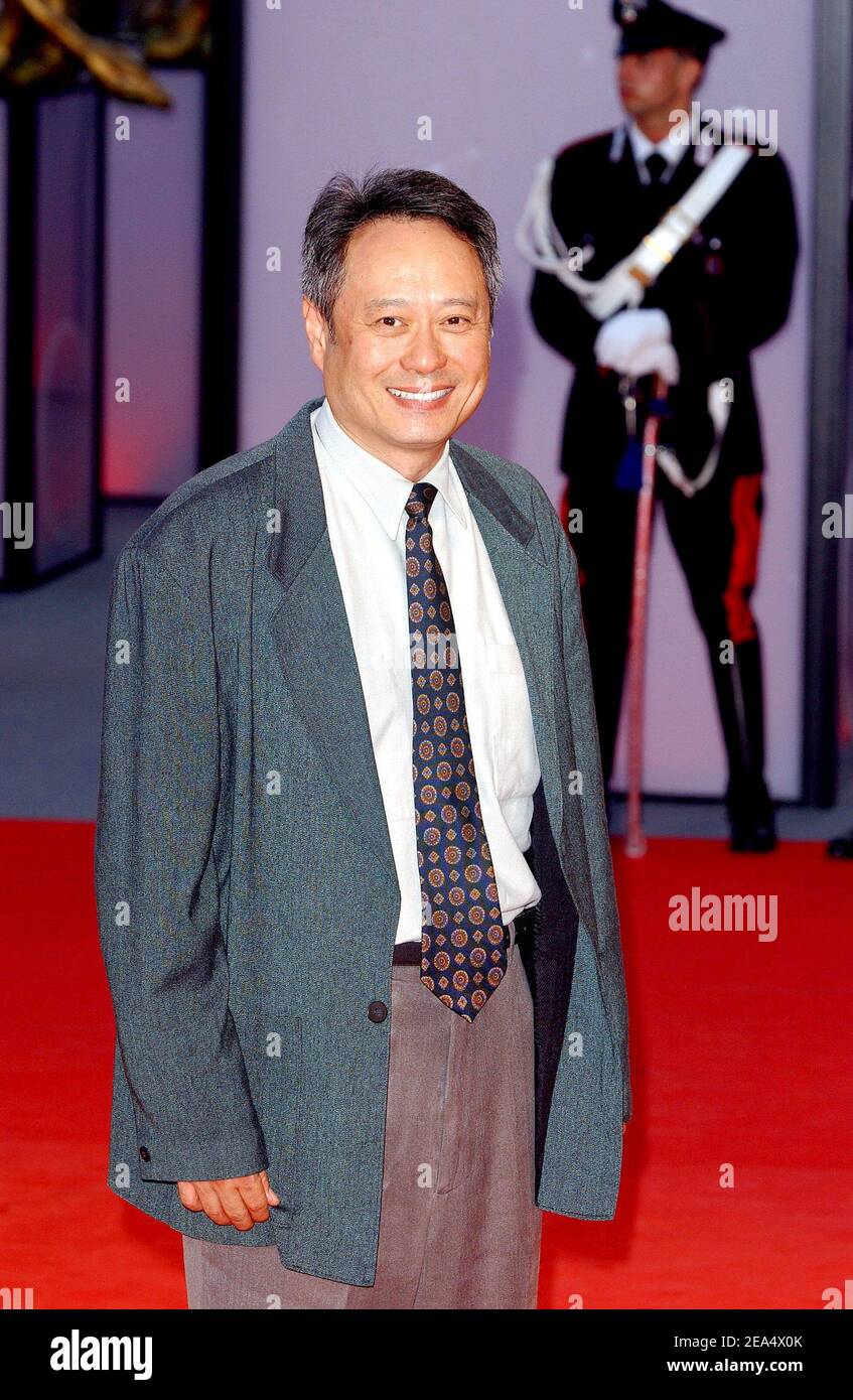 Chinese director Ang Lee attends the screening of 'Seven Swords' at the ...