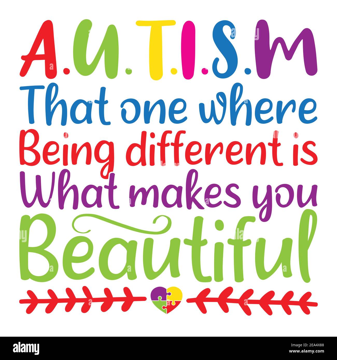 Beautiful Autism Quotes Different Is Beautiful, Autism Quotes Graphic
