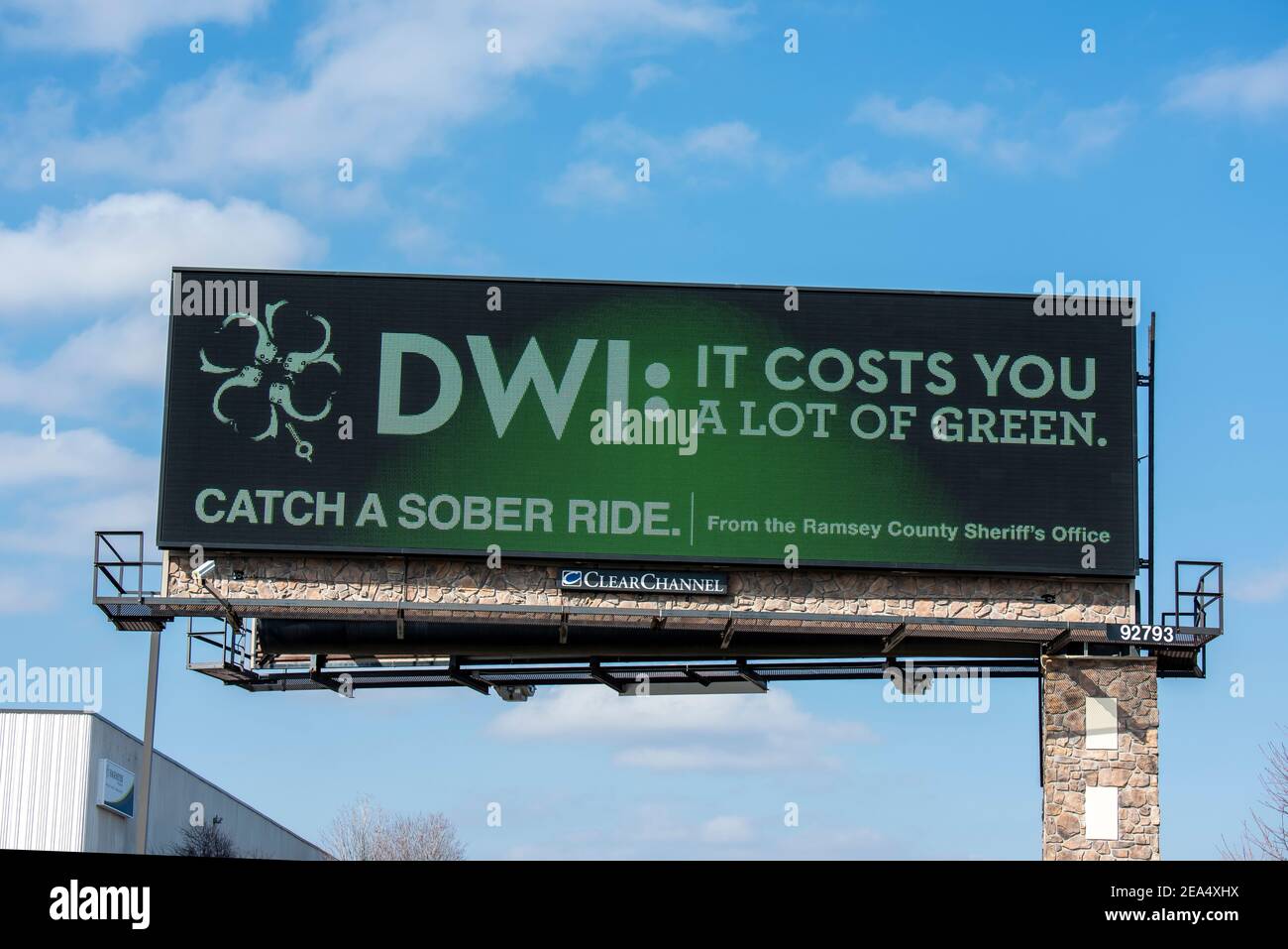 Do not text while driving billboard hi-res stock photography and images ...