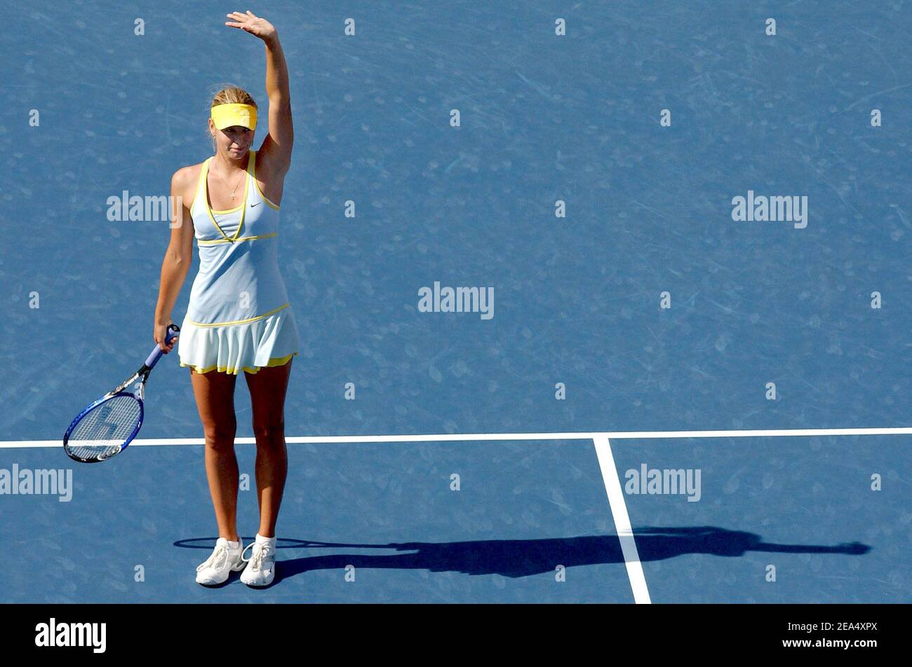 Russia's Maria Sharapova defeated Germany's Julia Schruff in her 3rd ...