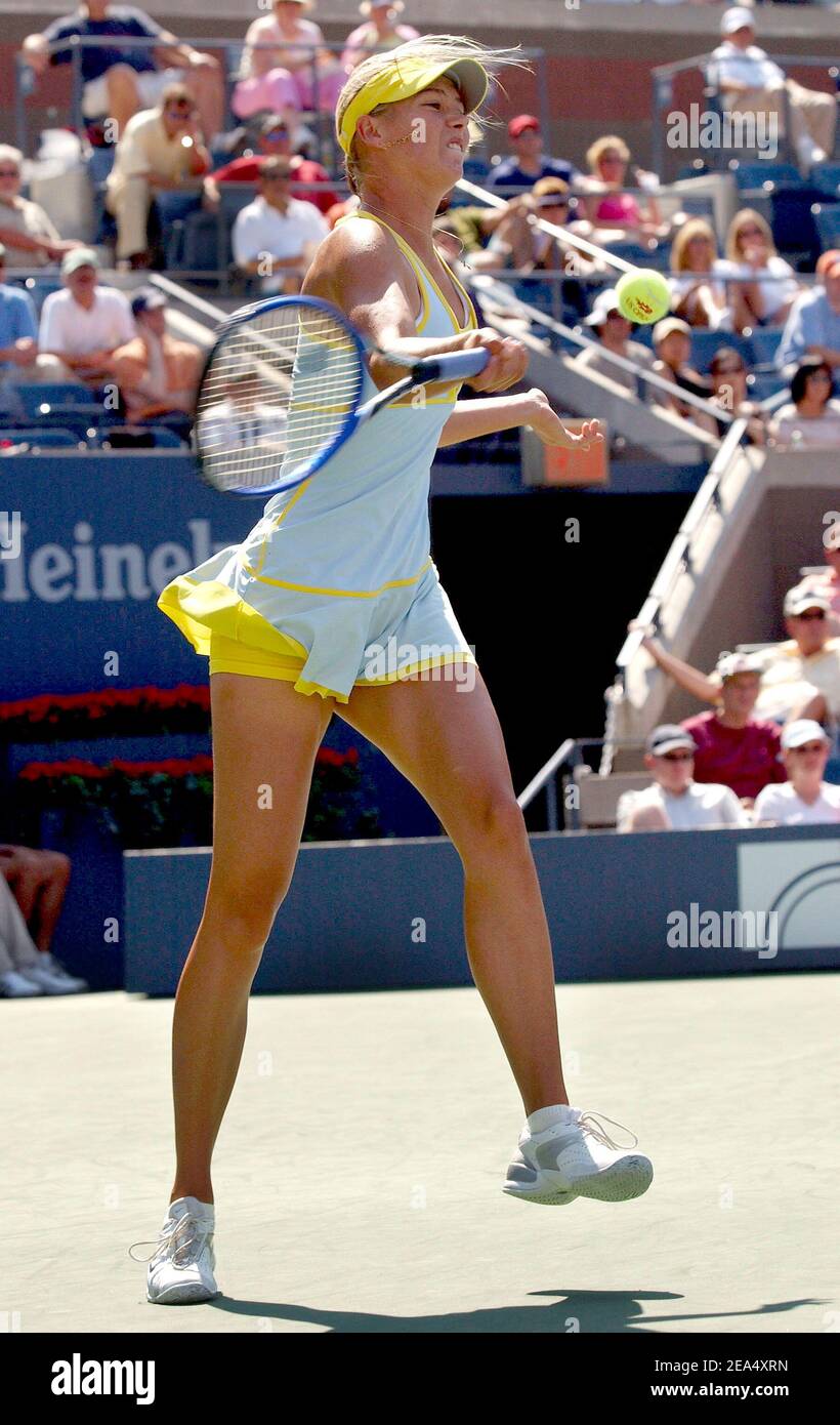 Russia's Maria Sharapova defeated Germany's Julia Schruff in her 3rd ...