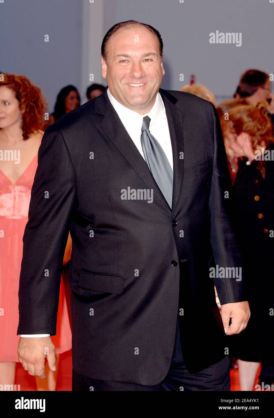 Cast member James Gandolfini attends the screening of John Turturro's ...