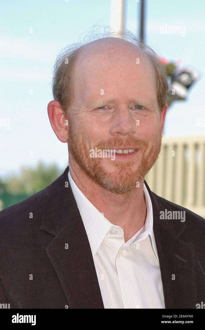US Ron Howard, director of 'Appollo 13' and the last 'Cinderella Man ...