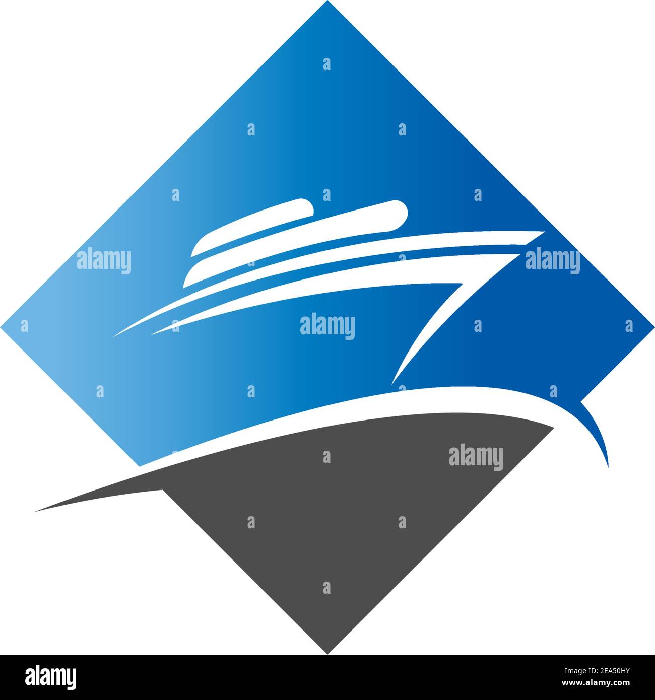 Cruise ship logo icon design template vector illustration Stock Vector ...