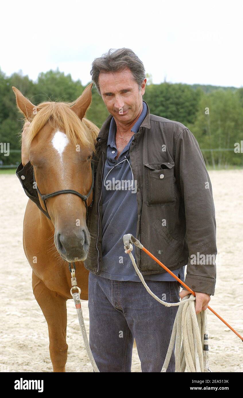 French actor Thierry Lhermitte during the 6th ethologic meeting held at ...