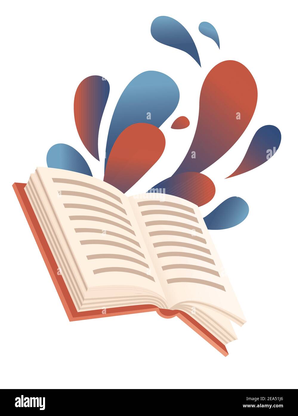 Abstract Images Of Open Books