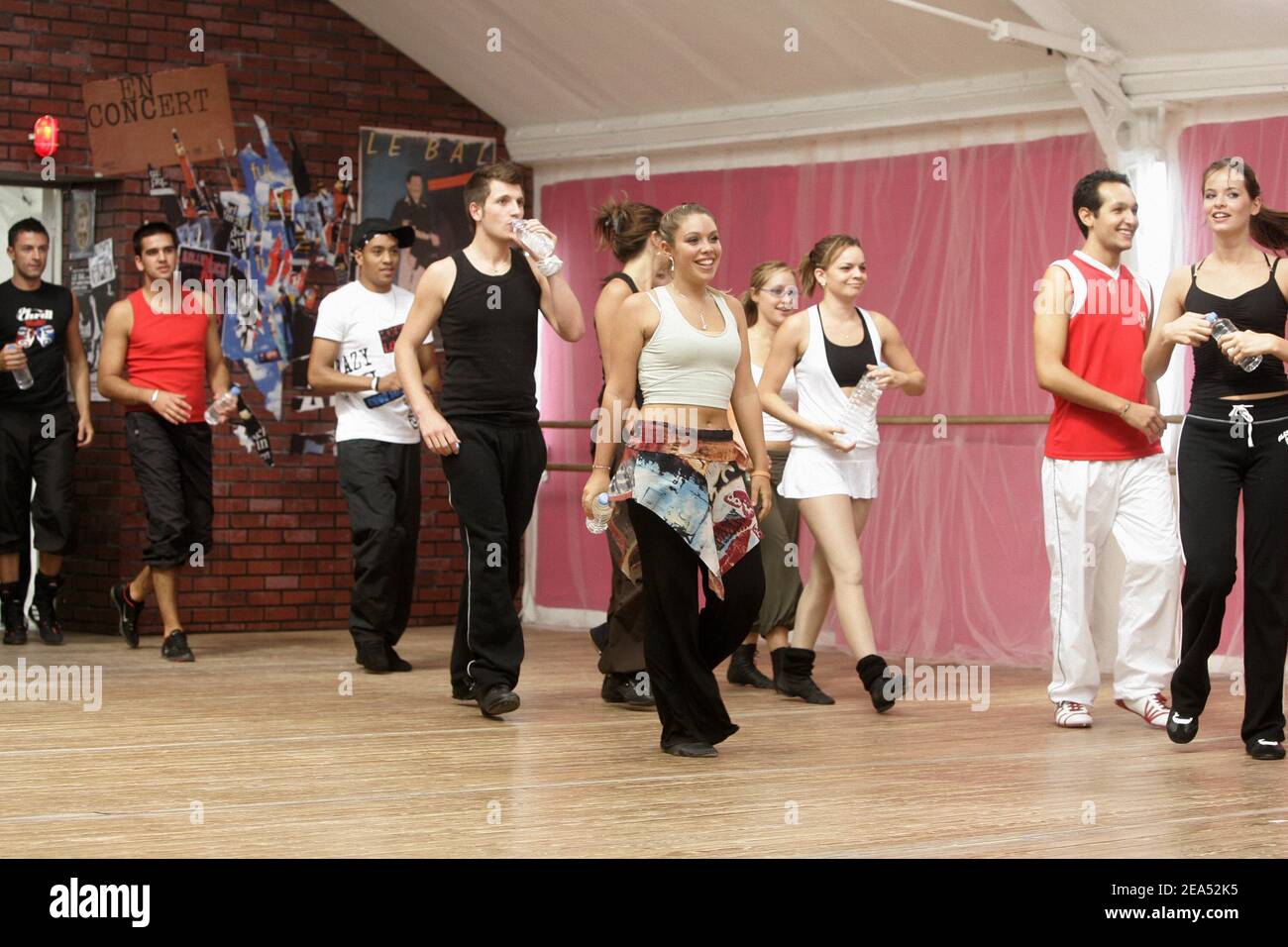 EXCLUSIVE. Dance teacher Brice holds the dance workshop preparing a ...