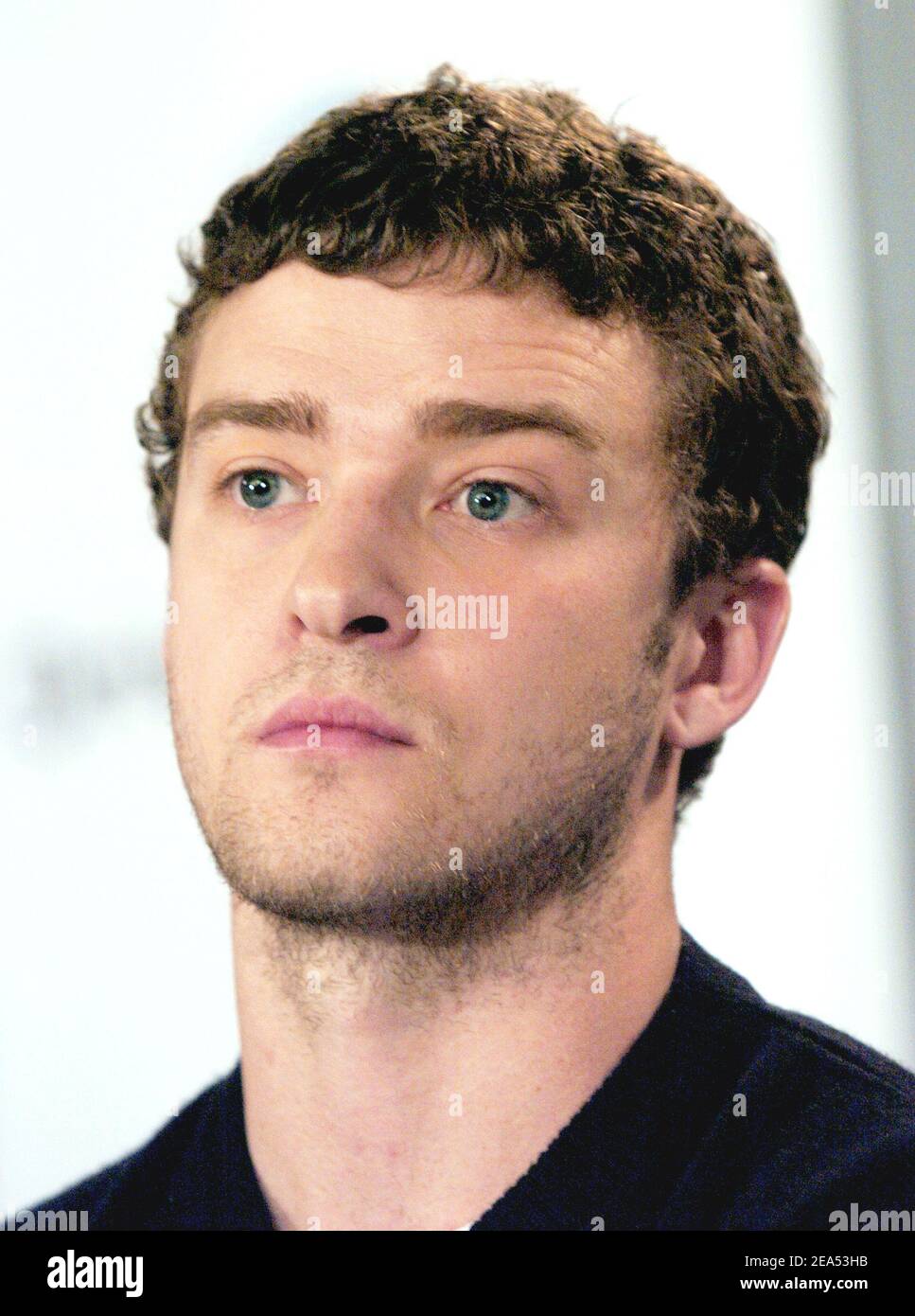 Justin Timberlake attends the press conference for 'Edison' at the ...