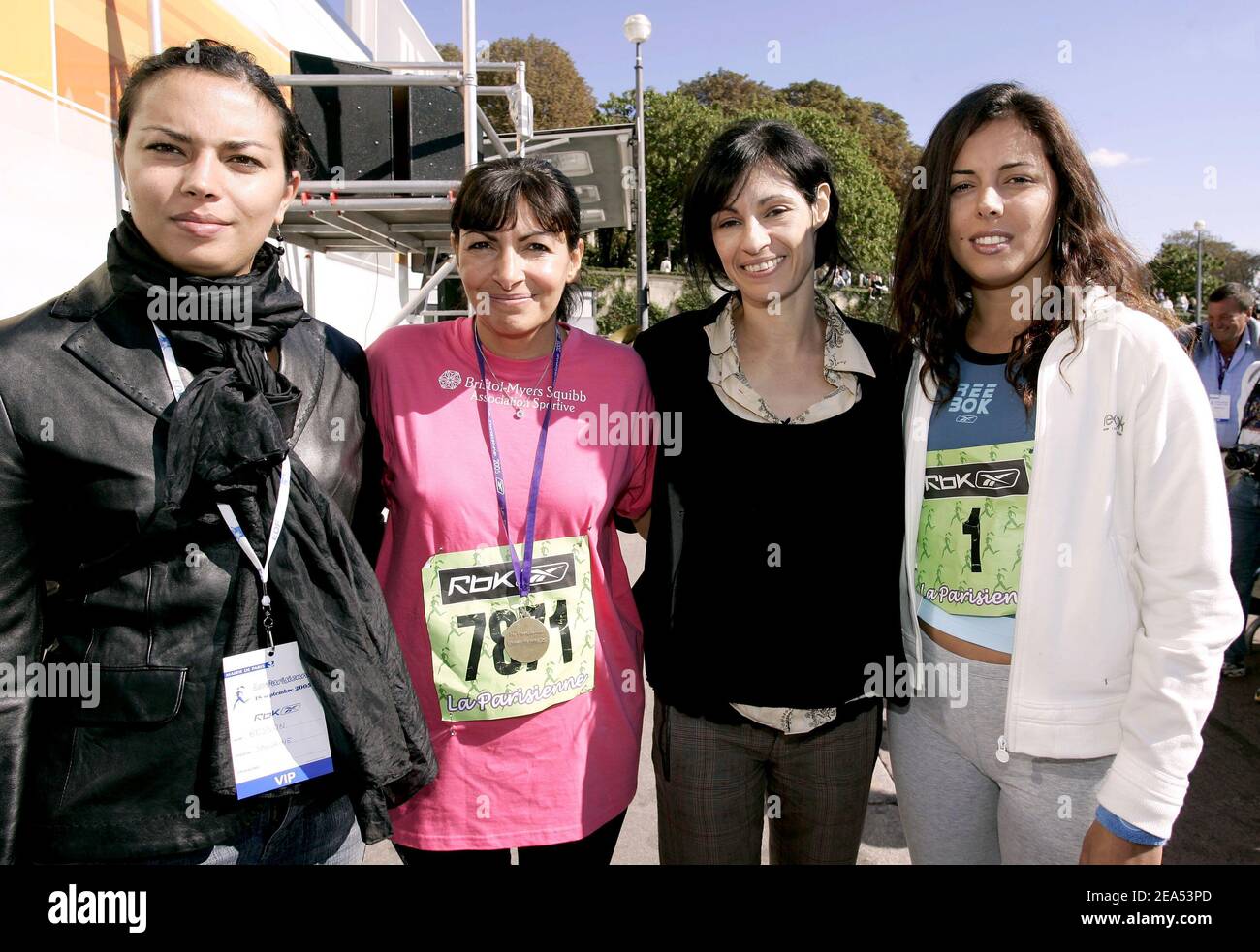 Sandrine Besson (Colette Besson's daughter), Anne Hidalgo (Paris mayor ...