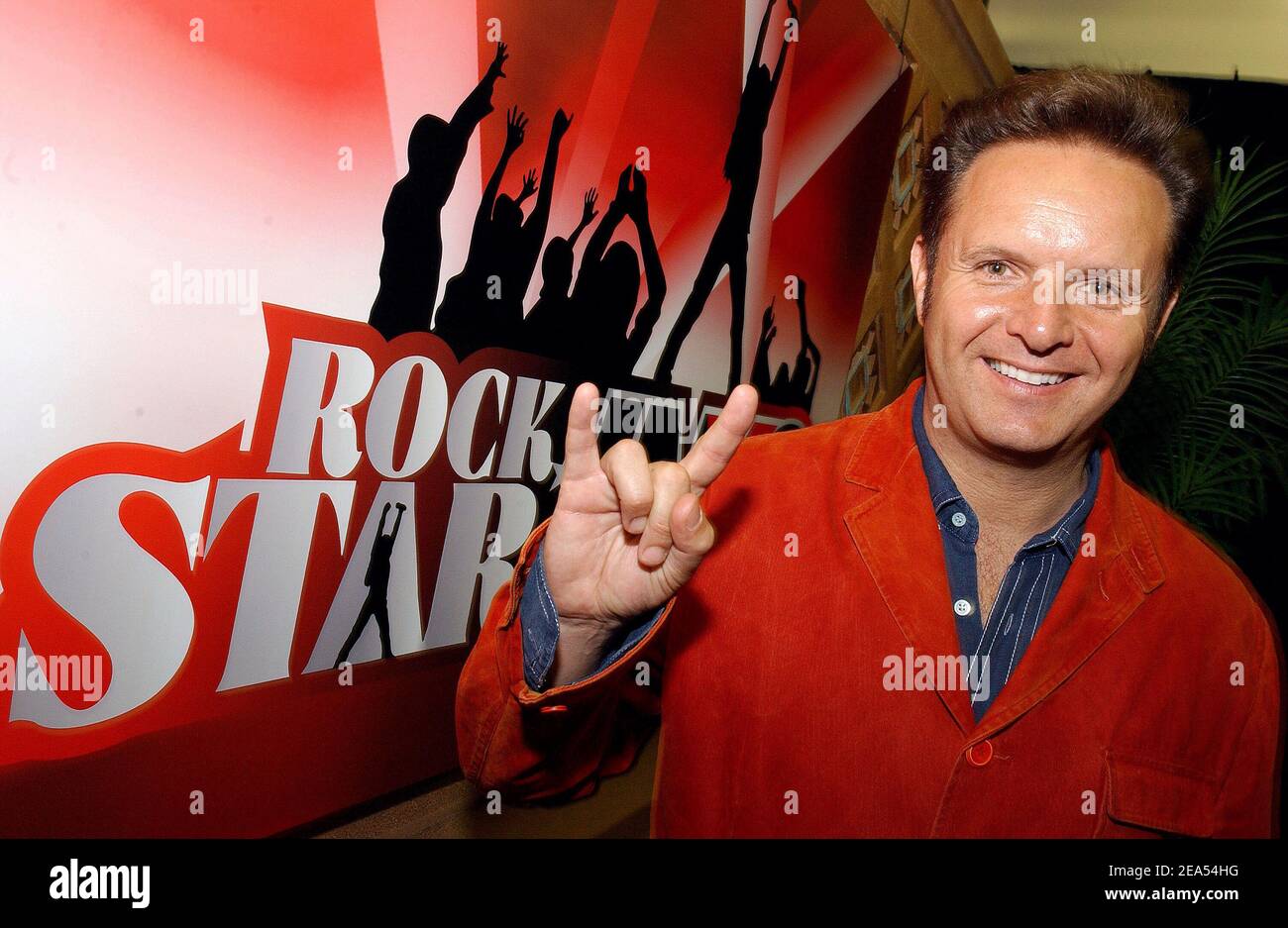 Mark Burnett the producer of the show 'RockStar: INXS' in Los Angeles ...