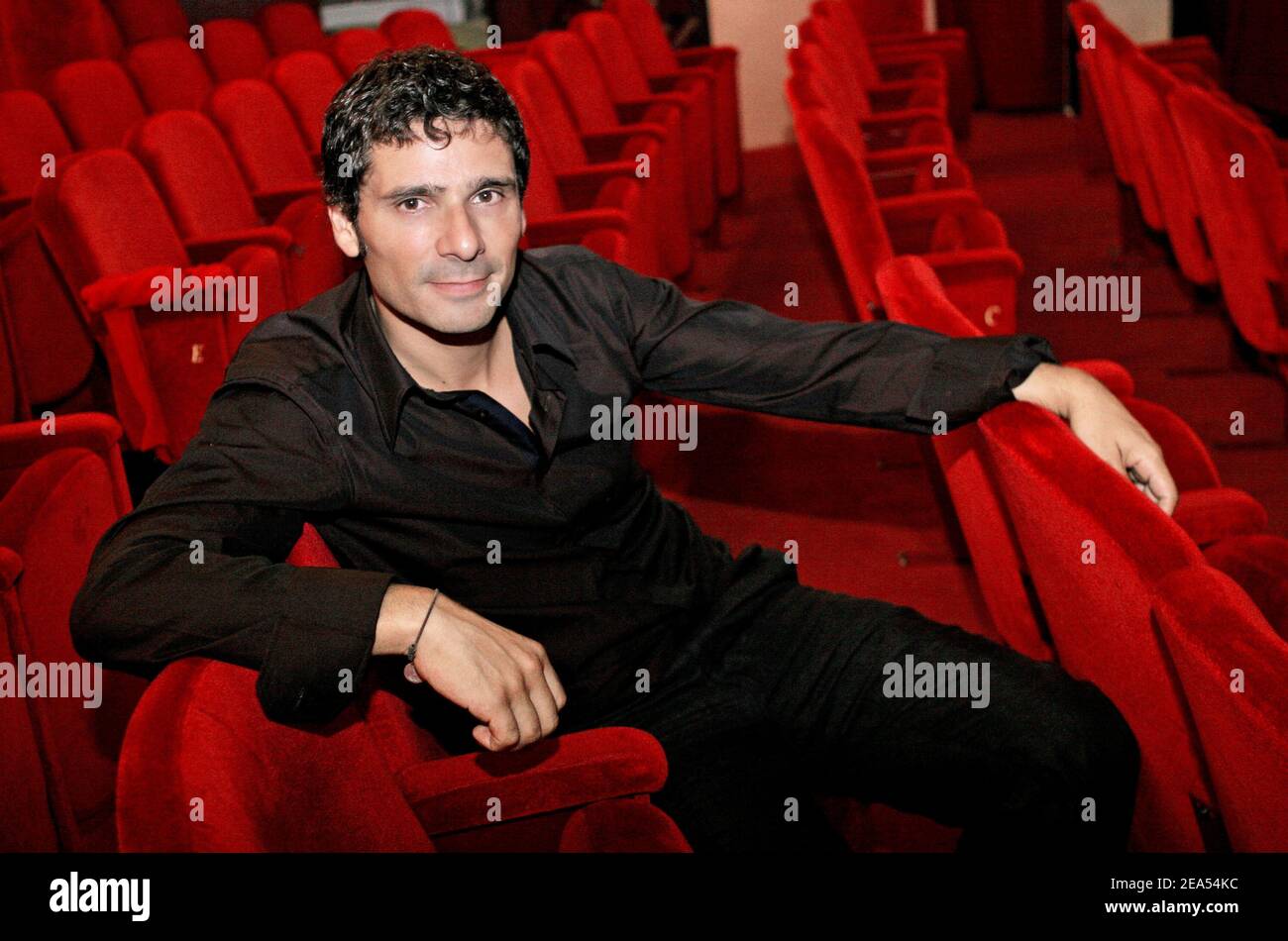 No Tabloids. French actor Pascal Elbe poses for our photographer in ...