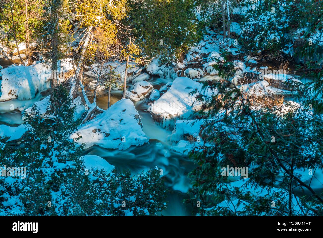 Inglis Falls Conservation Area Owen Sound Ontario Canada Stock Photo ...
