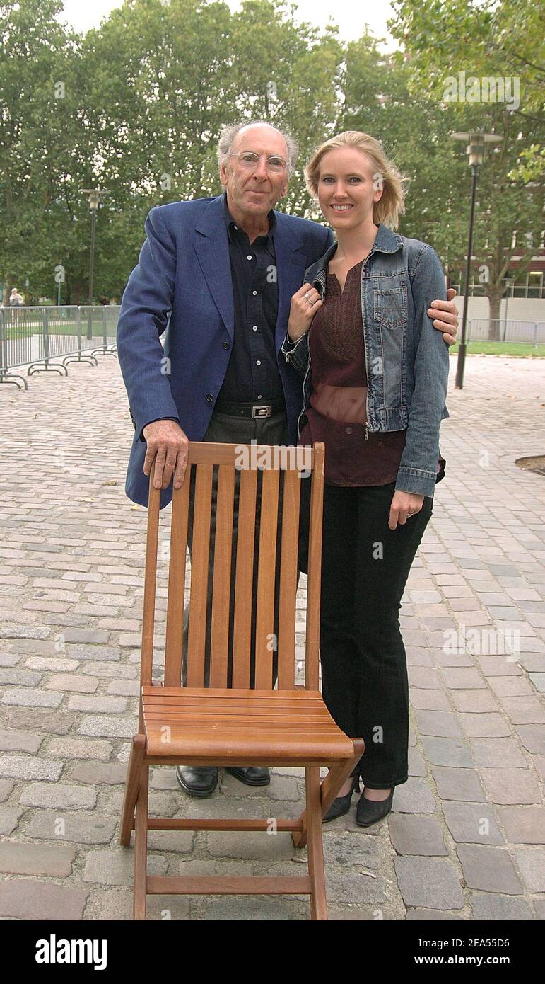 French director Claude Pinoteau and his daughter Karine attend the ...