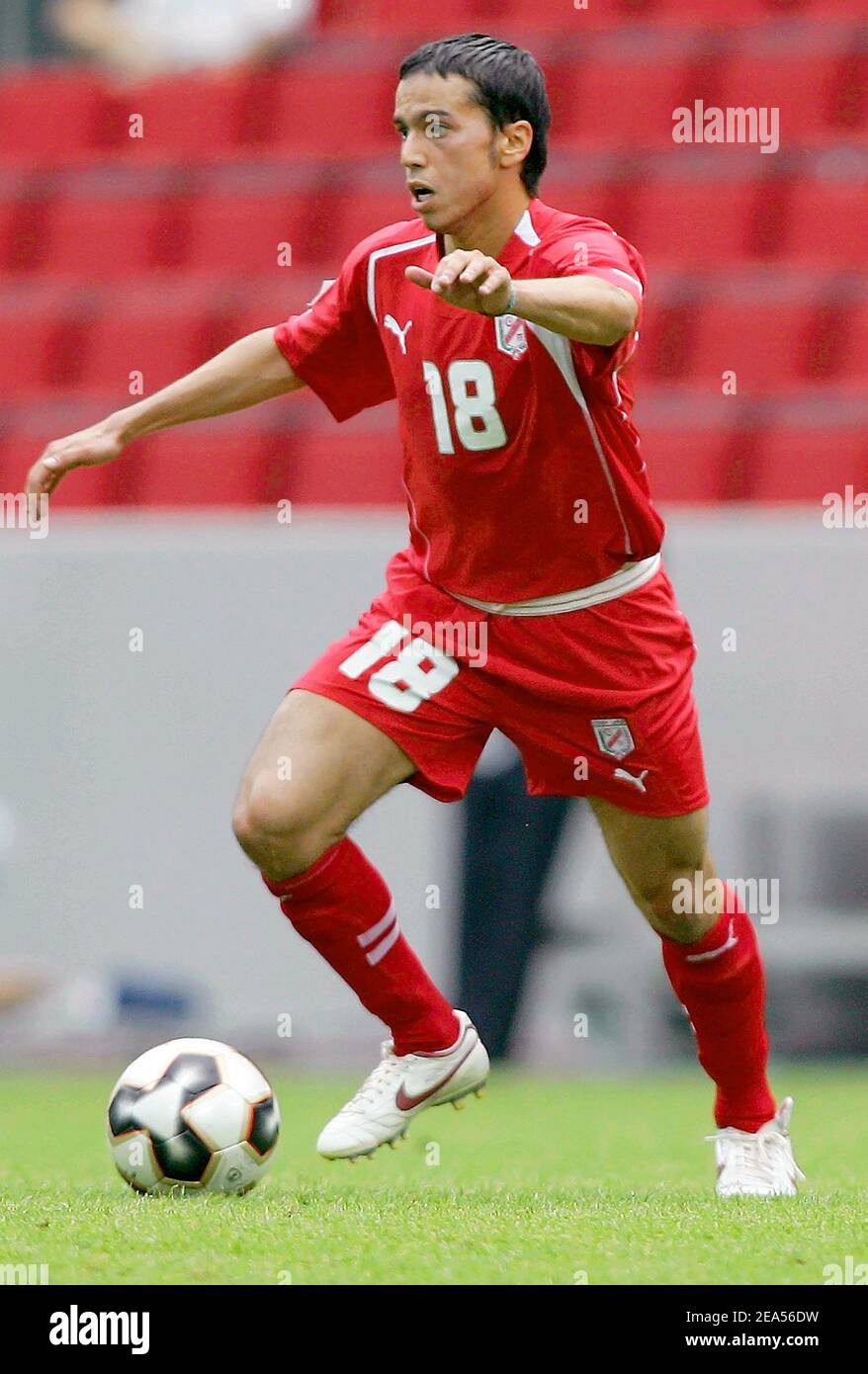 Tunisia's Selim Benachour in action during the FIFA Confederations Cup ...