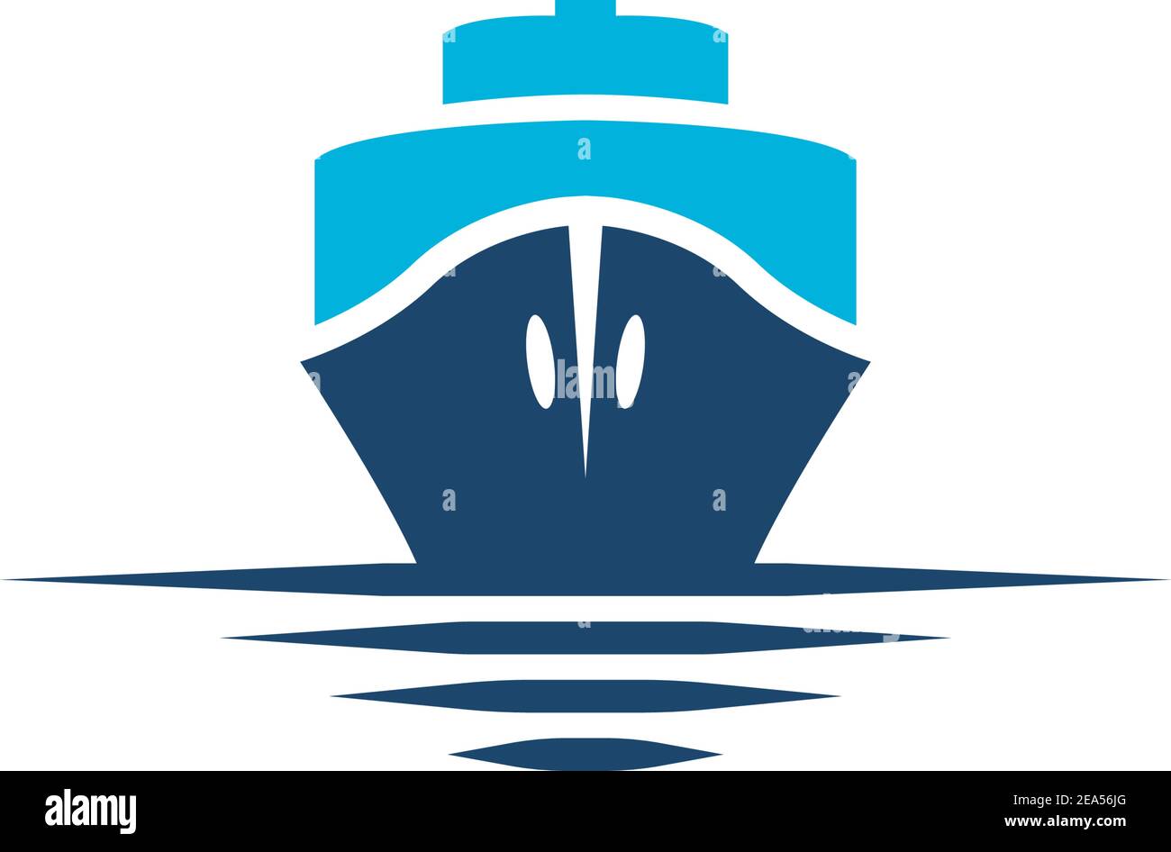 Cruise ship logo icon design template vector illustration Stock Vector ...
