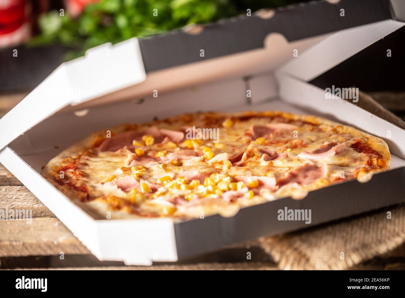 Cheese Pizza In Box