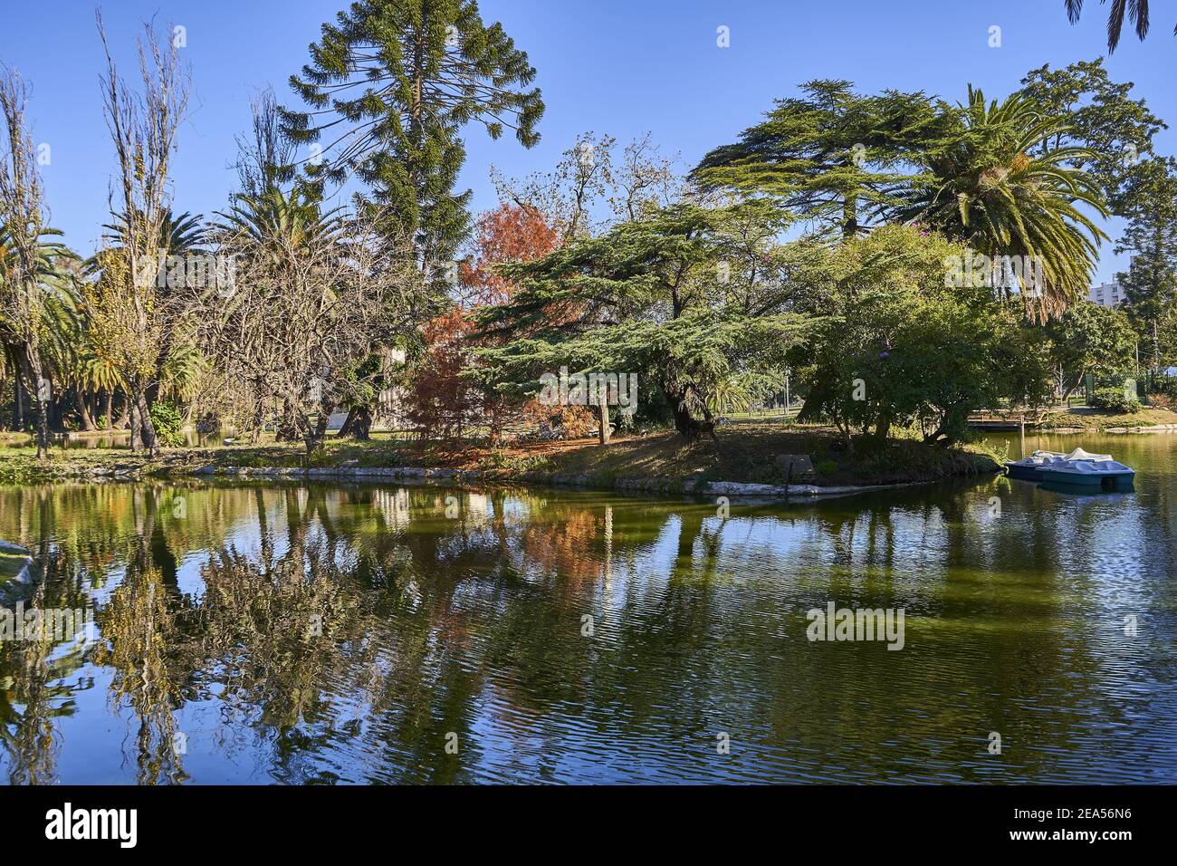 The beautiful Prado Park in Montevideo, Uruguay Stock Photo - Alamy