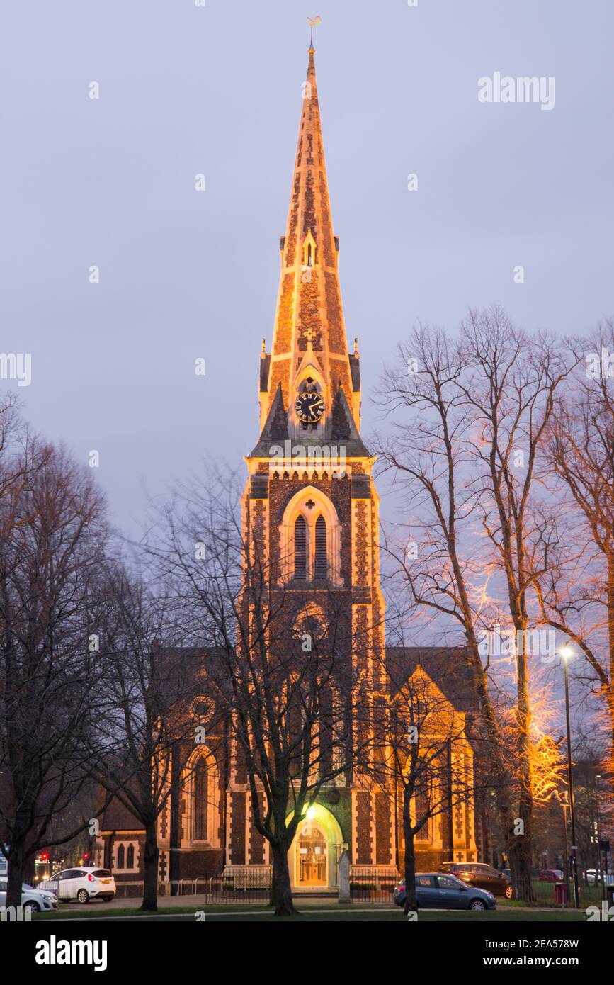 Sir george gilbert scott church hi-res stock photography and images - Alamy