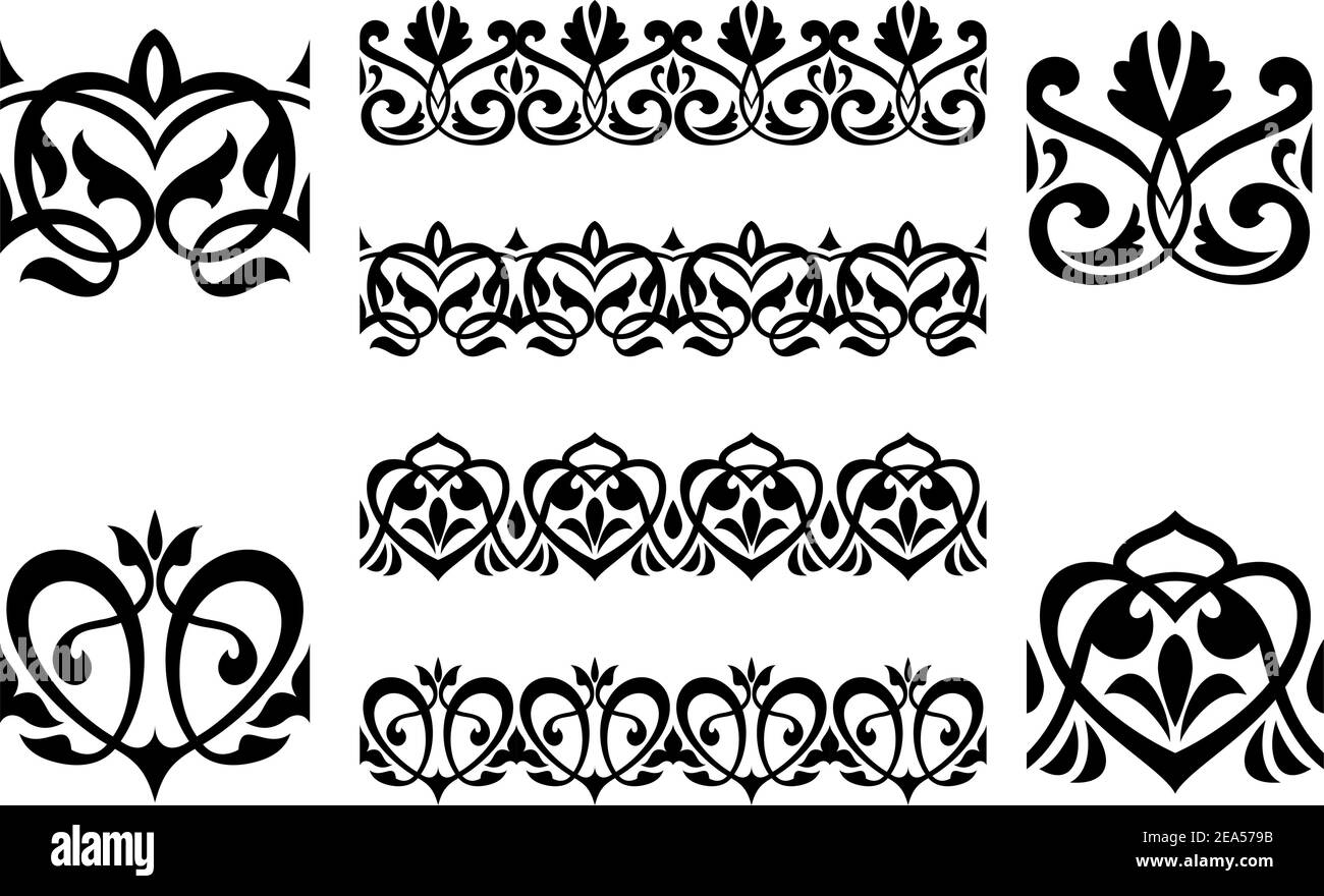 Embellishments vector vectors hi-res stock photography and images - Alamy