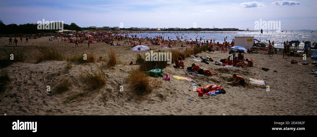 Camargue Provence France Port Camargue Wetlands Beach Scene Stock Photo ...