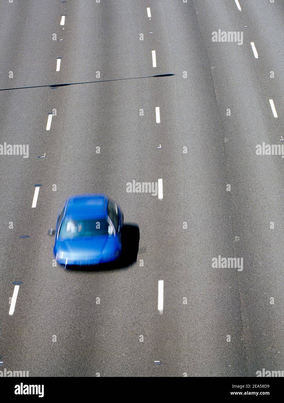Motorway road markings hi-res stock photography and images - Alamy